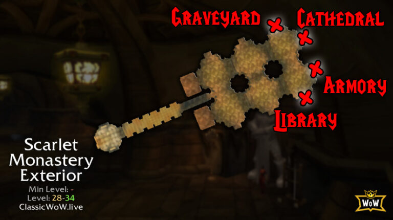WoW Classic Scarlet Monastery Graveyard Location, Quests, Bosses ... WoW Classic Scarlet Monastery Graveyard Location, Quests, Bosses ...