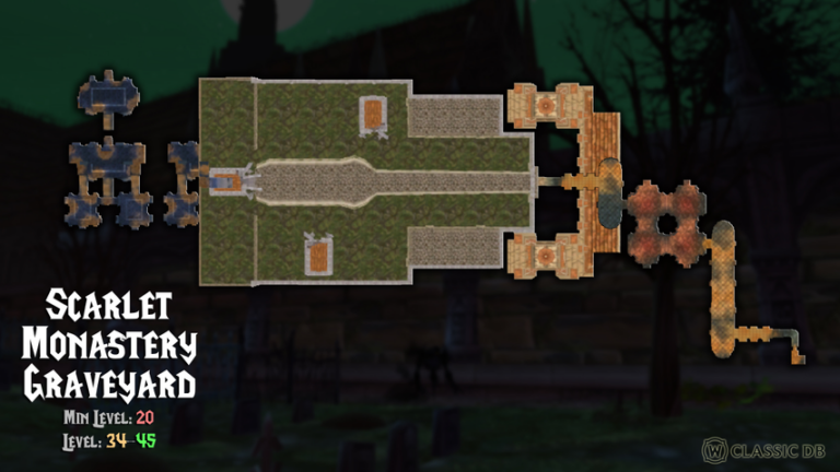 WoW Classic Scarlet Monastery Graveyard Location, Quests, Bosses ... WoW Classic Scarlet Monastery Graveyard Location, Quests, Bosses ...